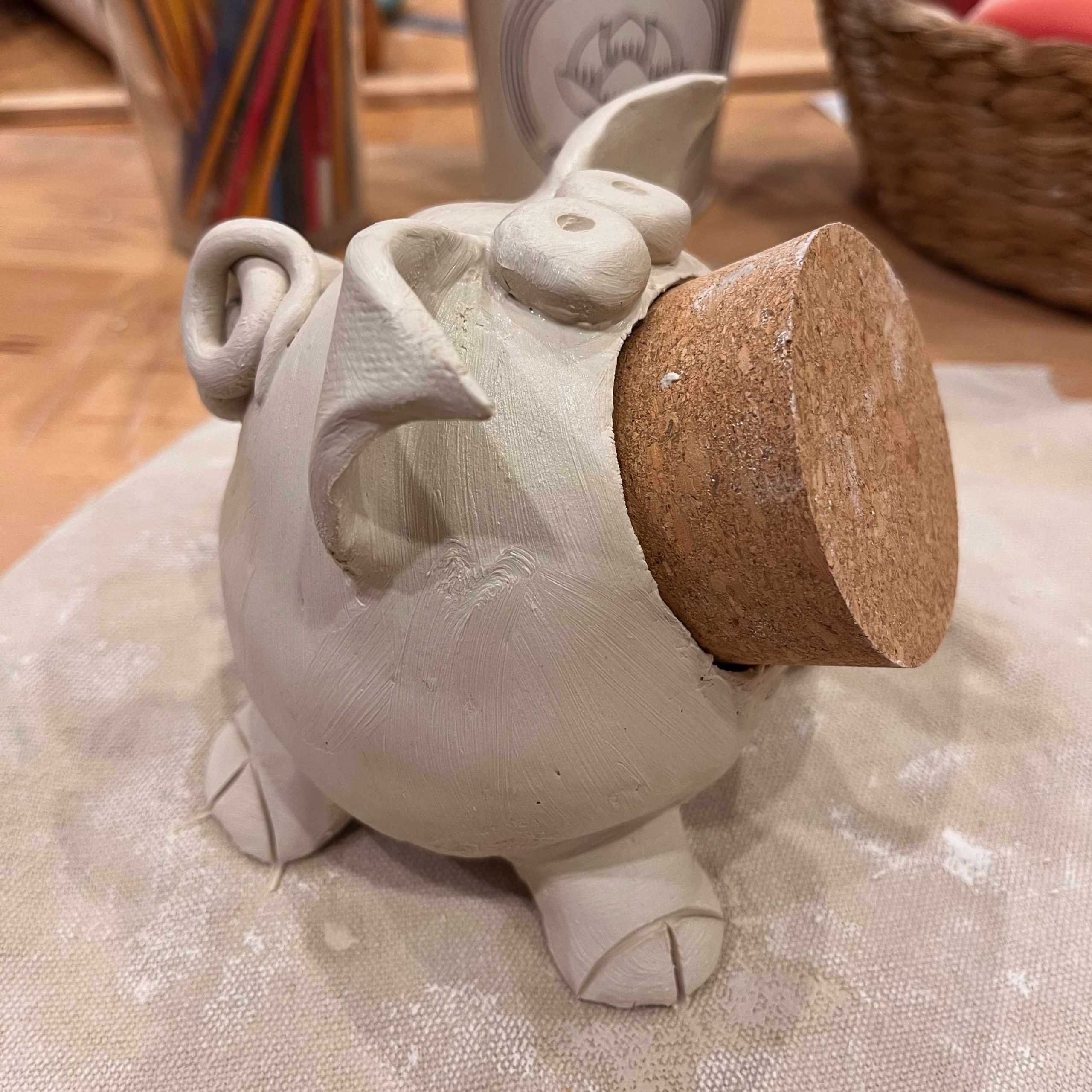 Clay Workshop – Piggy Bank – Sunday 17th August – Studio Arty Show