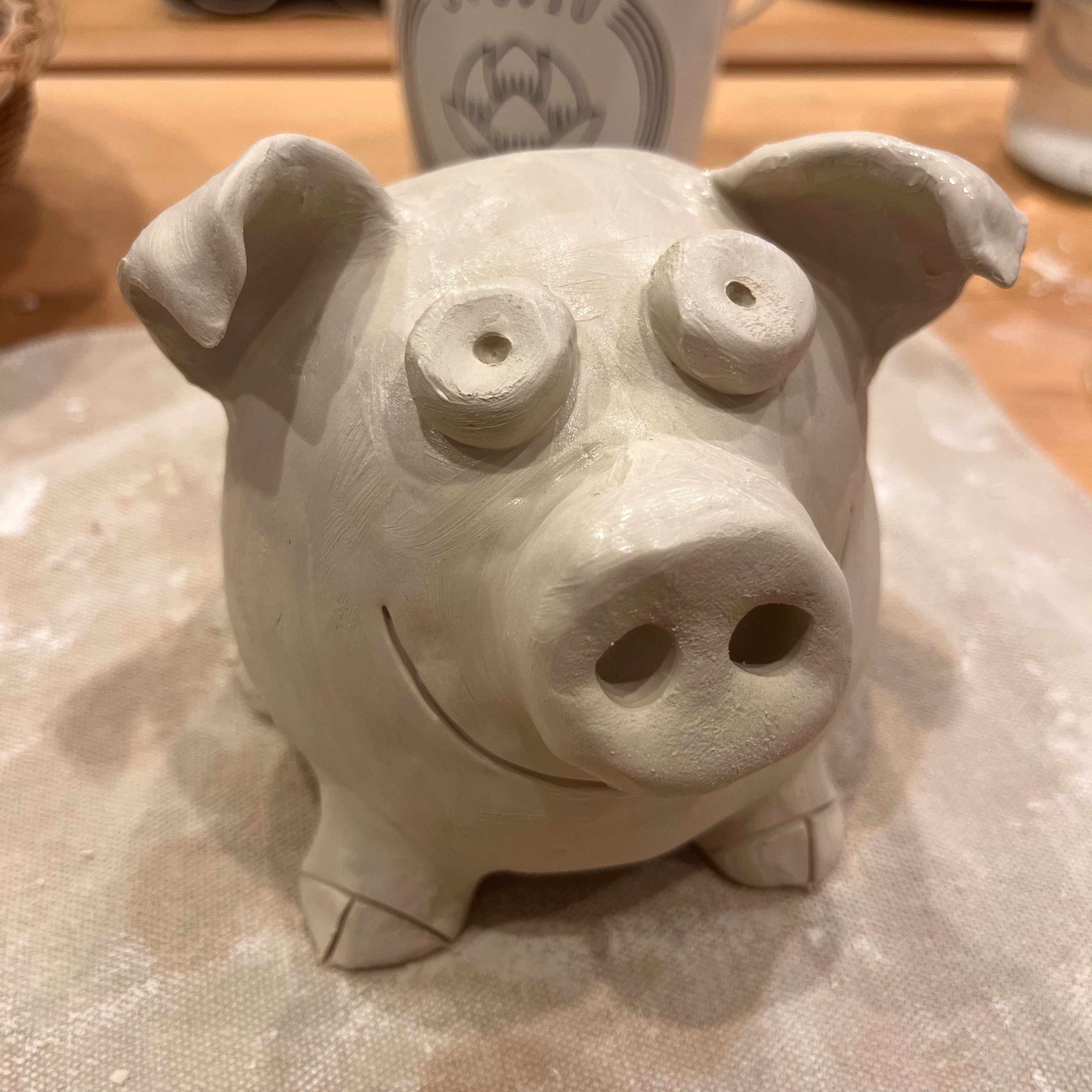 Clay Workshop – Piggy Bank – Sunday 17th August – Studio Arty Show