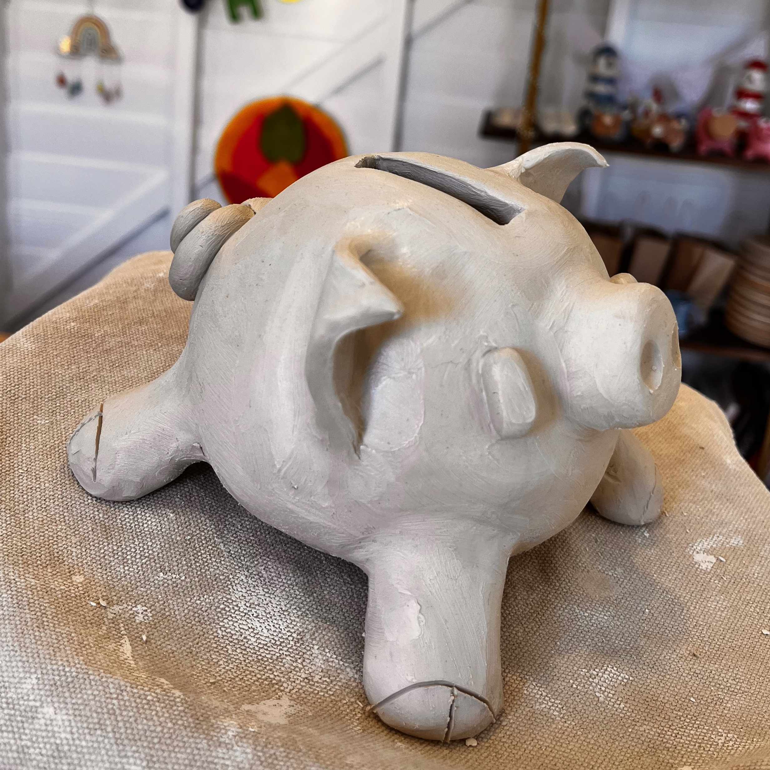 Clay Workshop – Piggy Bank – Sunday 17th August – Studio Arty Show